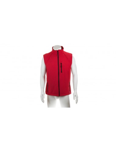 Chaleco impermeable y transpirable en combinación de materiales soft shell y elastano de 300g/m2 ...